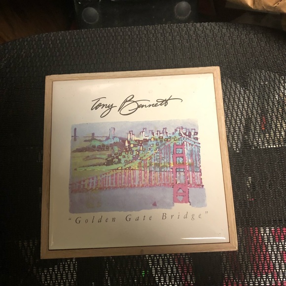 Storage & Organization | Tony Bennett Golden Gate Bridge Music Box 525 ...